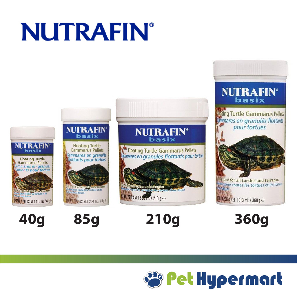 Hagen Nutrafin Basix Turtle Gammarus Pellet - 40g | 85g | 210g | 360g