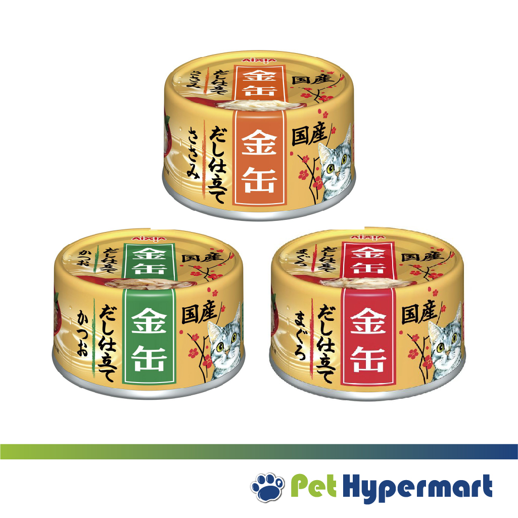 Aixia Kin-can Dashi Canned Cat Formula 70g (Makanan Kucing Tin ...
